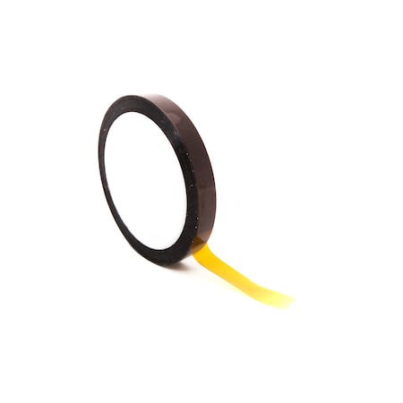Bertech High-Temperature Polyimide Tape, 2 Mil Thick, 8 mm Wide x 36 Yards Long, Amber - UL ...